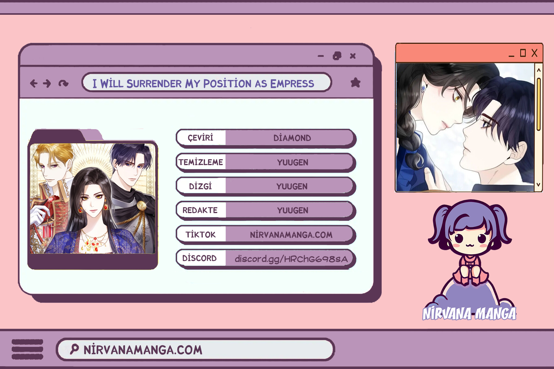 I Will Surrender My Position as The Empress Bölüm 8 - Manga Oku ...